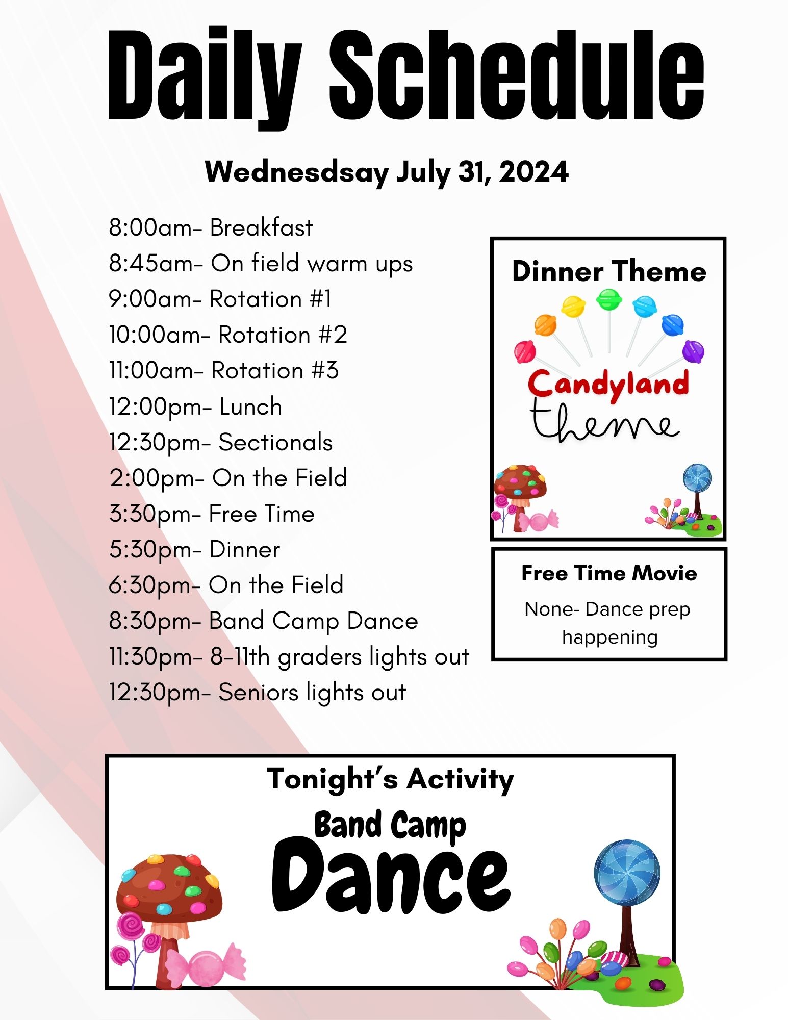 Band Camp Forms and Information – Springfield Spartan Marching Band