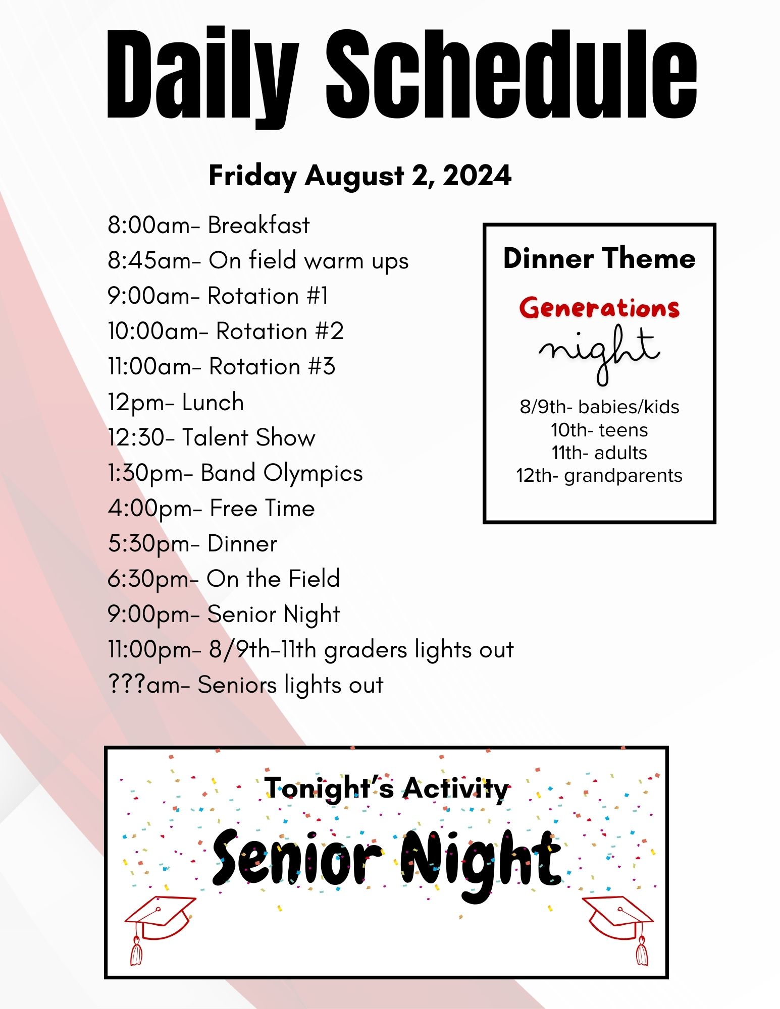 Band Camp Forms and Information – Springfield Spartan Marching Band